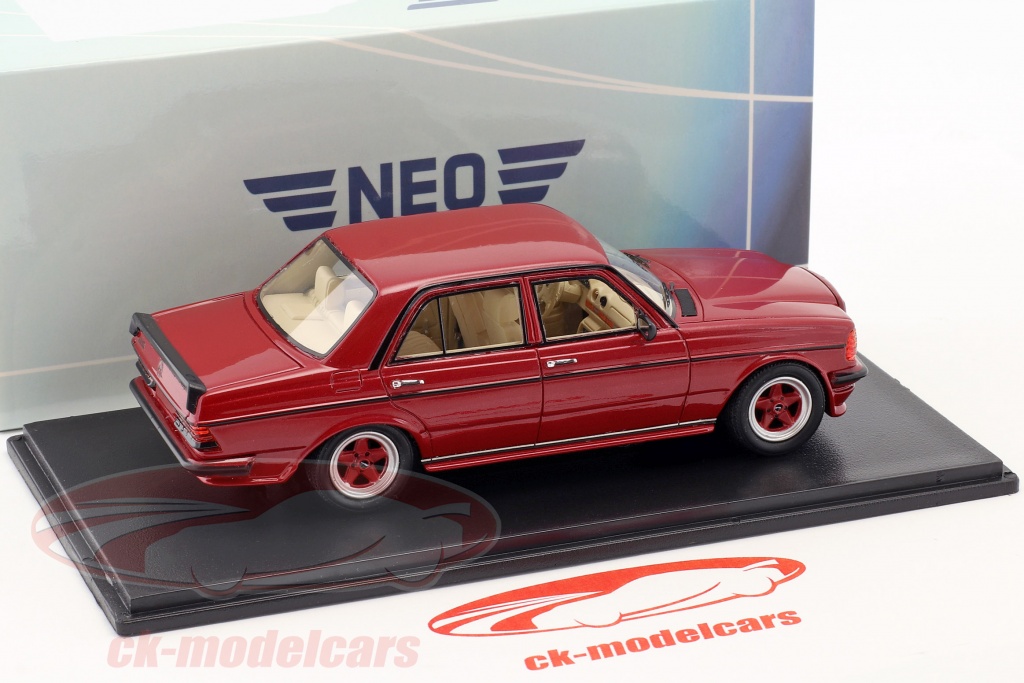 Neo 1:43 Mercedes-Benz 280 E (W123) AMG año de construcción 1980 oscuro ...