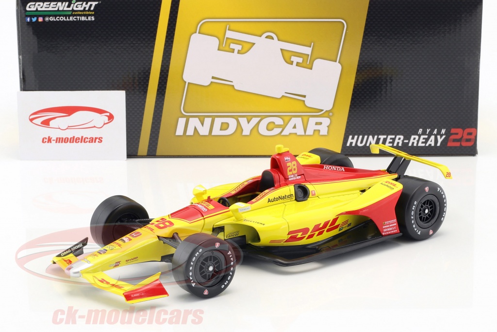 Greenlight 1:18 Ryan Hunter-Reay Honda #28 Indycar Series 2019 Andretti ...