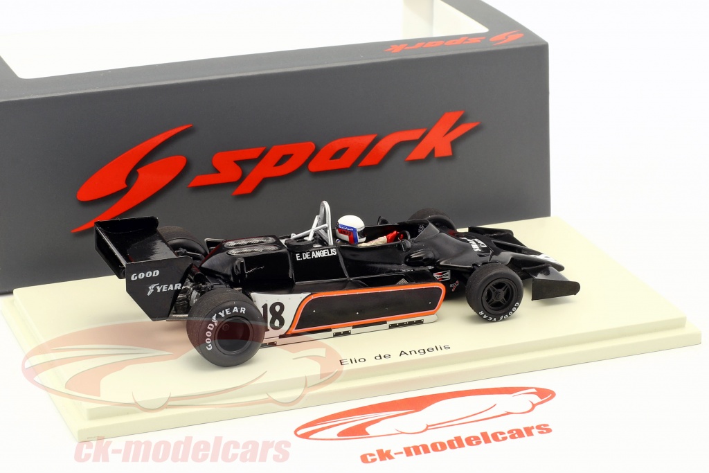 Spark 1:43 Elio de Angelis Shadow DN9 #18 Argentina GP formula 1 1979 S7371 model car S7371 ...