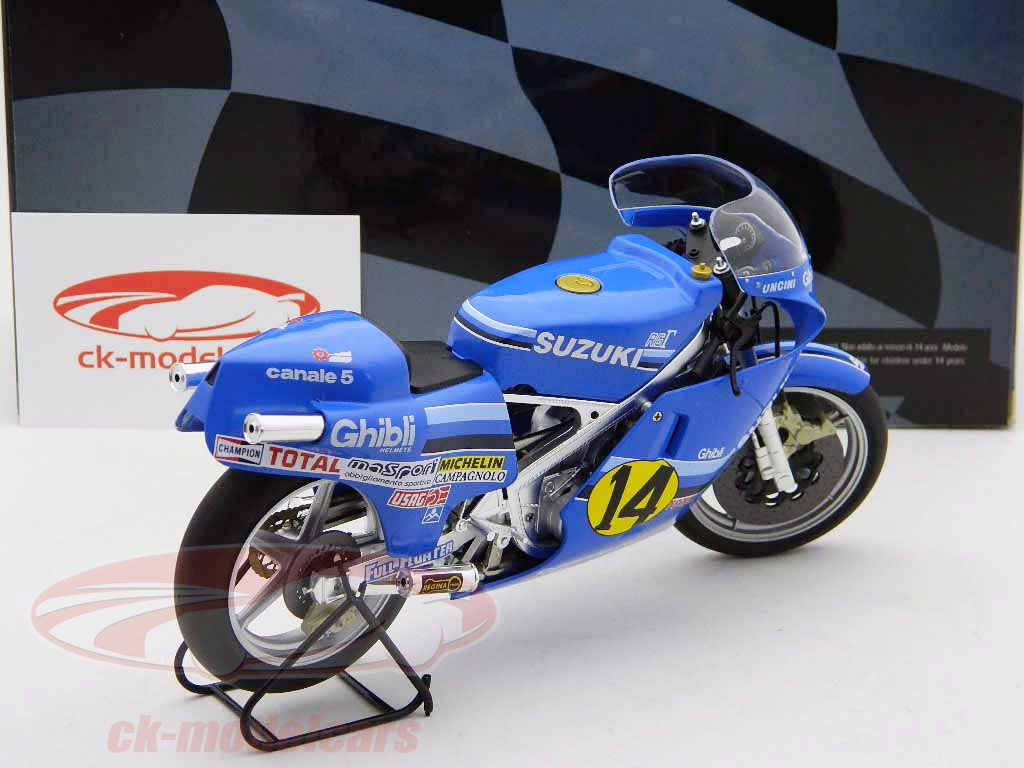 Ixo 1:43 Franco Uncini Suzuki RGB 500 #14 500cc 1982 1:12 Altaya ...