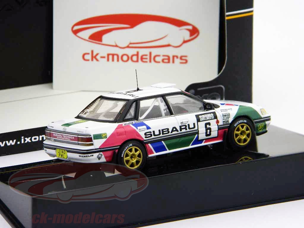 Ixo 1:43 Subaru Legacy RS #6 1000 Lakes Rally 1992 RAC218 model car ...