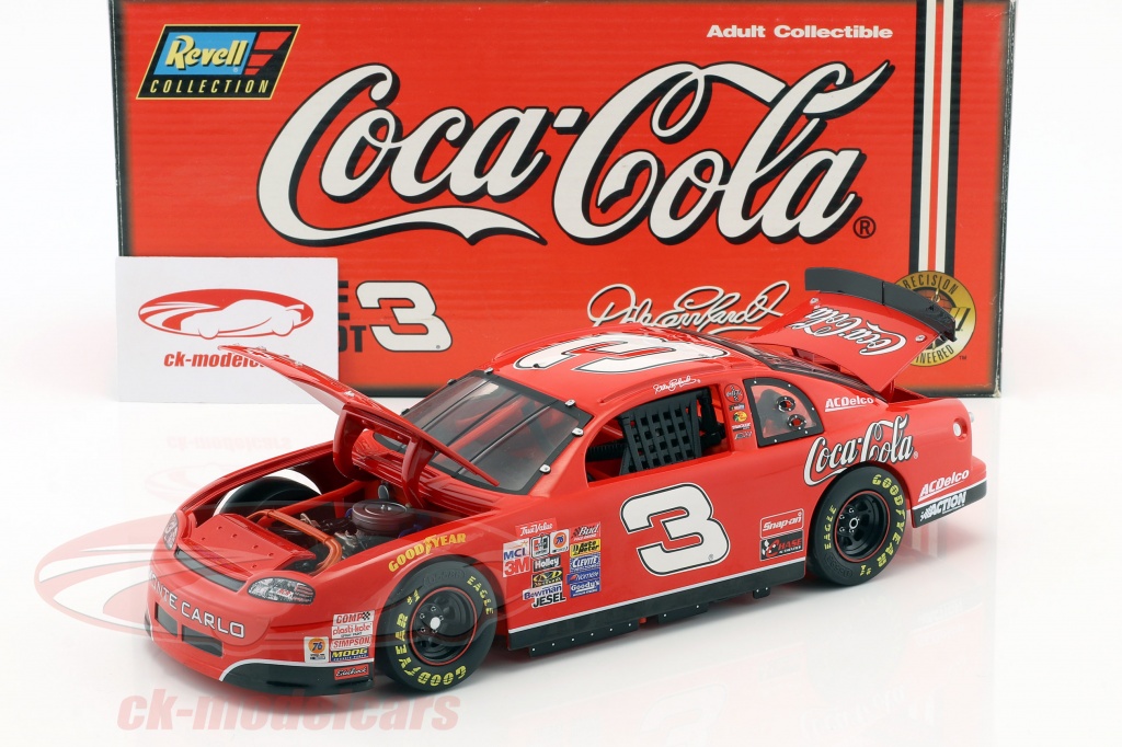 Revell 1:18 Dale Earnhardt Chevrolet Monte Carlo #3 Nascar Series 1998 ...