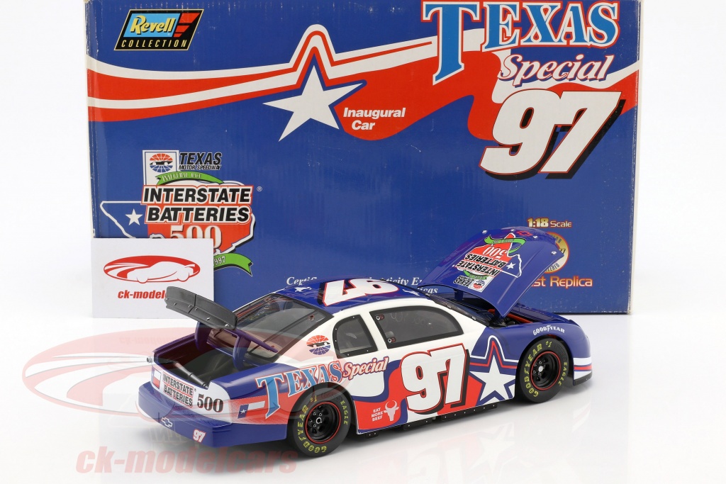 Revell 1:18 Chevrolet Monte Carlo Inaugural Car #97 Nascar Series 1997 ...