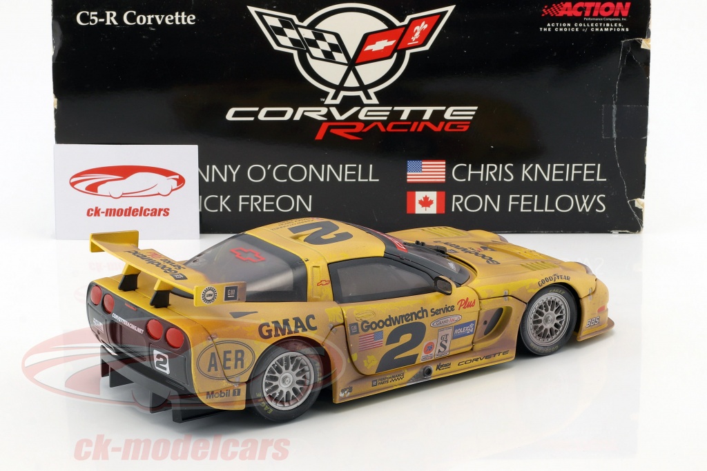 Action 1:18 Chevrolet Corvette C5-R #2 Winner 24h Daytona 2001 O ...