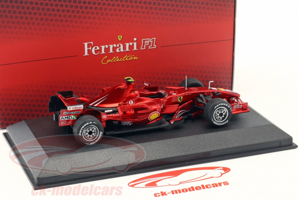 Atlas 1:43 Kimi Räikkönen Ferrari F2007 #6 World Champion formula 1 ...