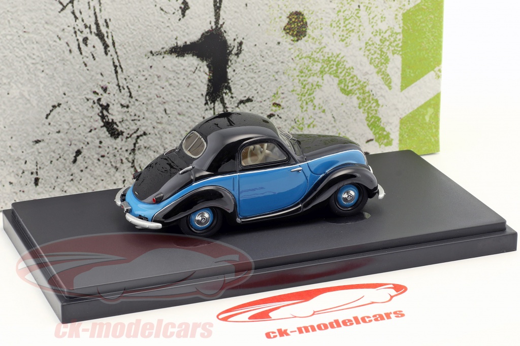 AutoCult 1:43 BMW 531 year 1951 black / blue 03016 model car 03016