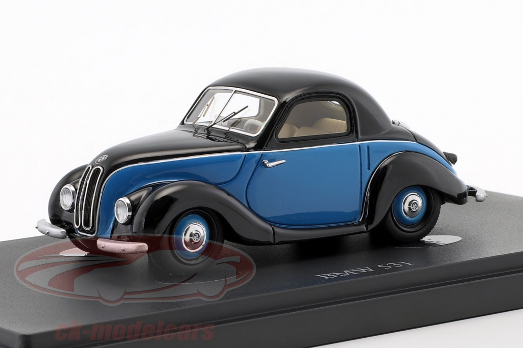AutoCult 1:43 BMW 531 築 1951 黒 / ブルー 03016 モデル 車 03016