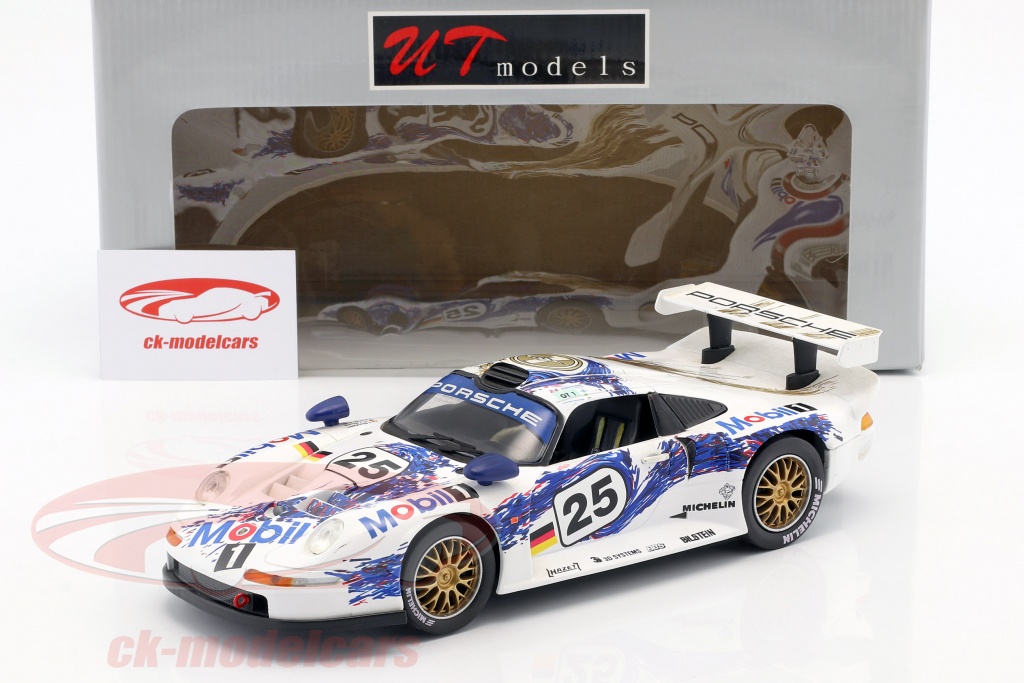 UT-Models 1:18 Porsche 911 GT1 #25 segundo 24h LeMans 1996 Wollek, Boutsen, Stuck 180966625 ...