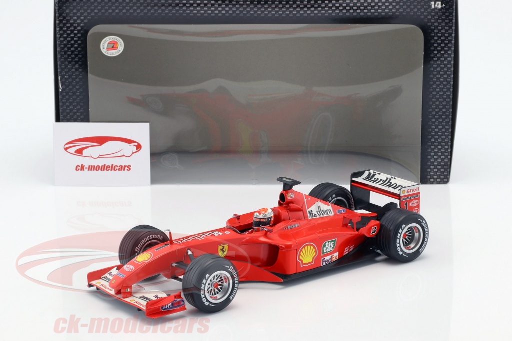 HotWheels 1:18 Michael Schumacher Ferrari F2001 #1 Weltmeister Formel 1 ...