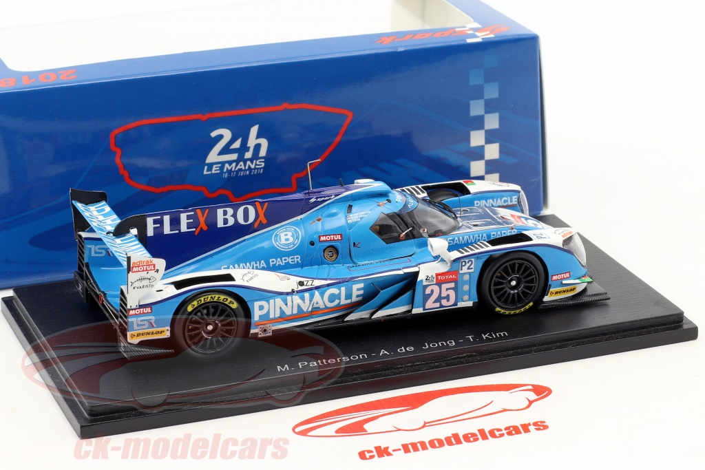 Spark 1:43 Ligier JS P217 #25 24h LeMans 2018 Patterson, de Jong, Kim ...