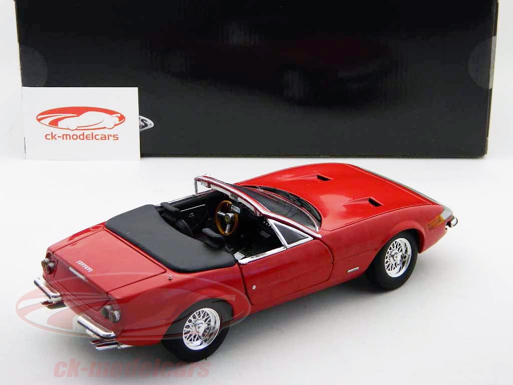 HotWheels 1:18 Ferrari GTS4 Daytona Convertible Bj. 1968 red M1199 ...