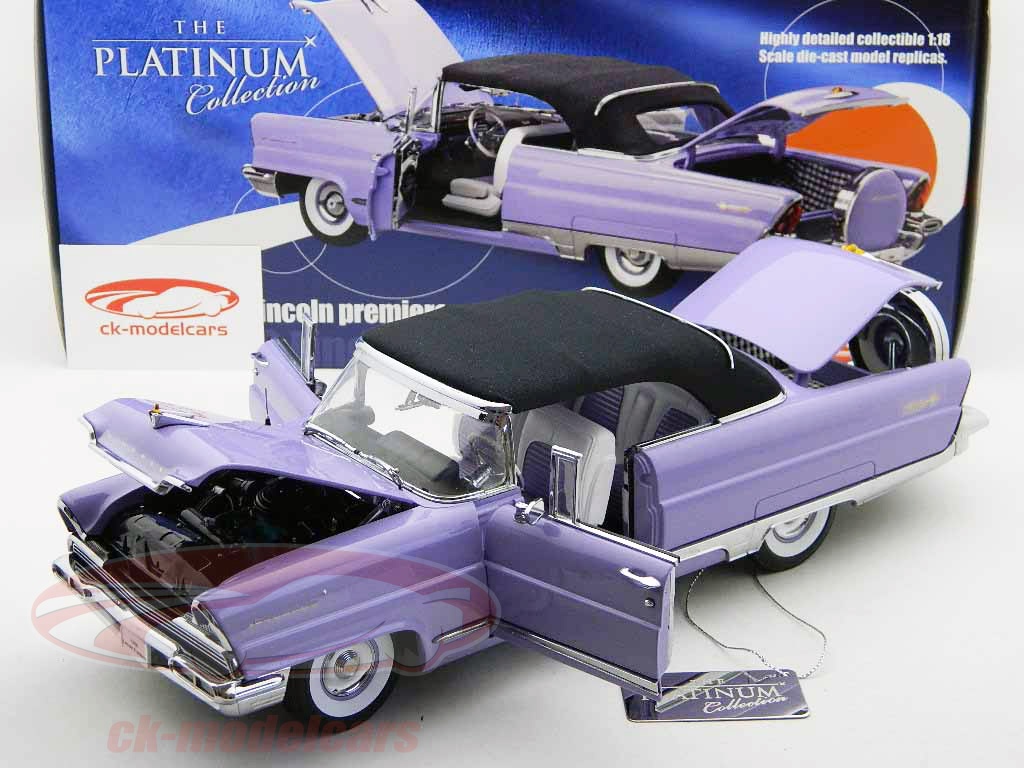 Sun Star Models 1:18 Lincoln Premiere Closed Convertible Year 1956 ...