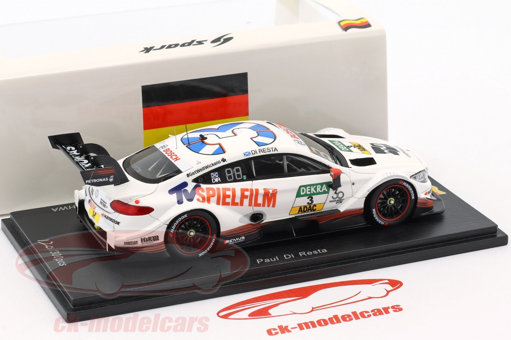 Spark 1:43 Mercedes-Benz AMG C 63 DTM #3 DTM 2018 Paul di Resta SG441 ...