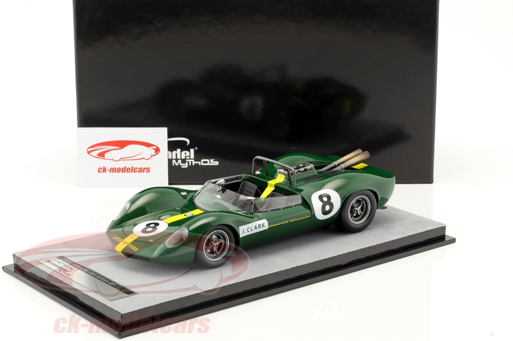 Tecnomodel 1:18 Lotus 40 #8 Guards Trophy Brands Hatch 1965 Jim Clark ...