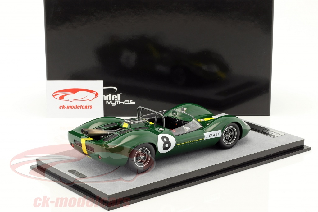 Tecnomodel 1:18 Lotus 40 #8 Guards Trophy Brands Hatch 1965 Jim Clark ...