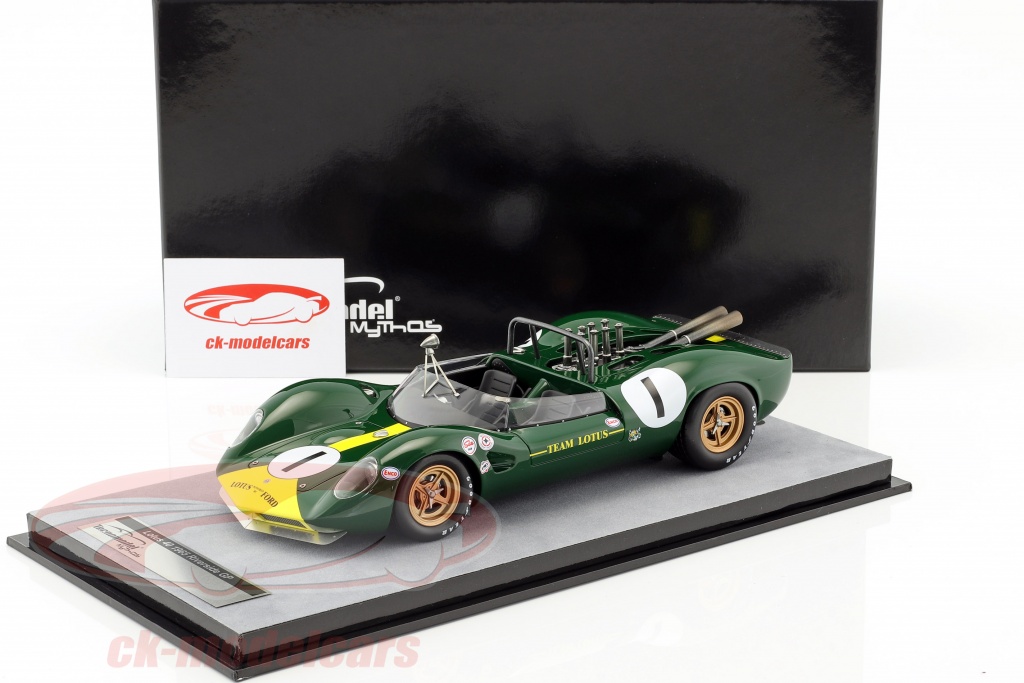Tecnomodel 1:18 Lotus 40 #1 2nd Riverside GP 1965 Jim Clark TM18-125B ...