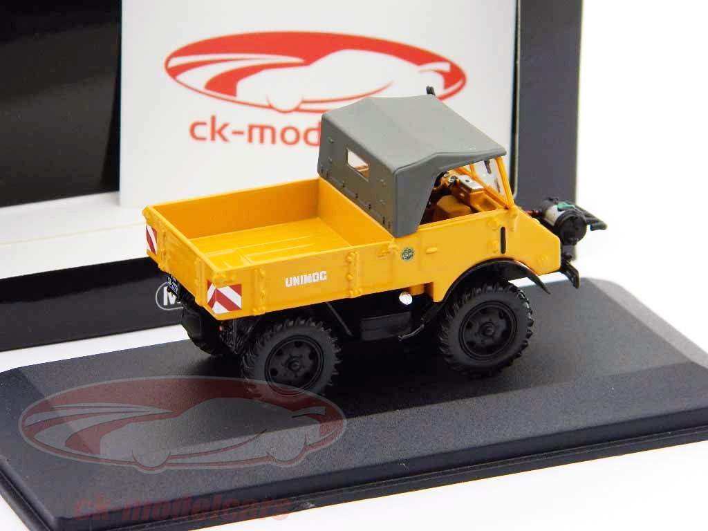 Minichamps 1:43 Mercedes-Benz Unimog 401 Winch Ano 1951 laranja ...