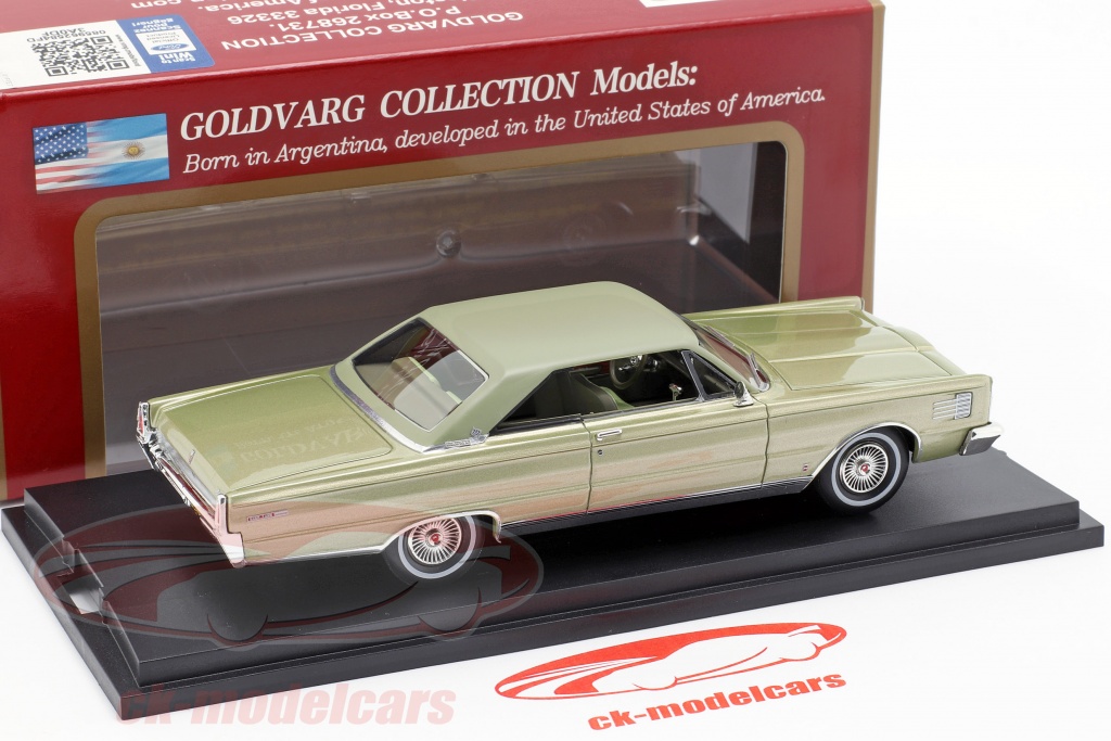 Goldvarg 1:43 Mercury Park Lane 築 1965 ポリ ゴールド メタリック GT-008B / GC-008B ...