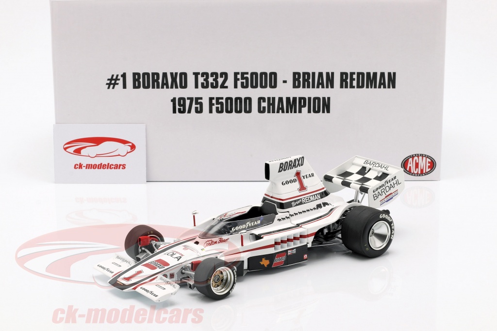GMP 1:18 Brian Redman Lola T332 #1 F5000 Champion 1975 A1802003 モデル 車 ...