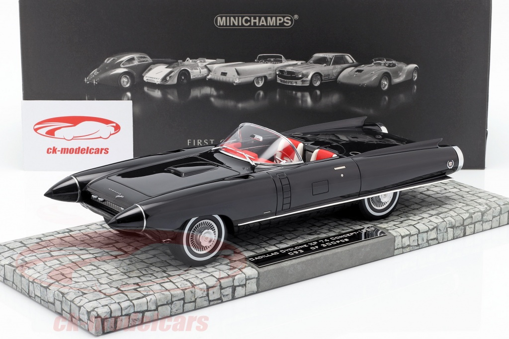 Minichamps 1:18 Cadillac Cyclone XP 74 Concept Car 1959 silver / black ...