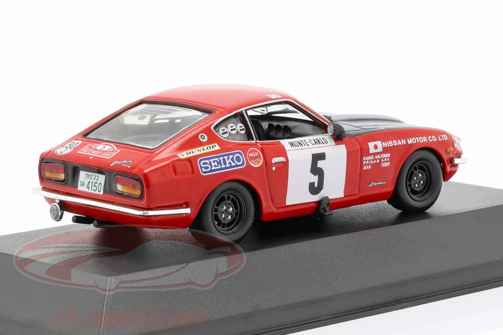 Atlas 1:43 Datsun 240Z #5 3rd Rallye Monte Carlo 1972 Aaltonen, Todt ...