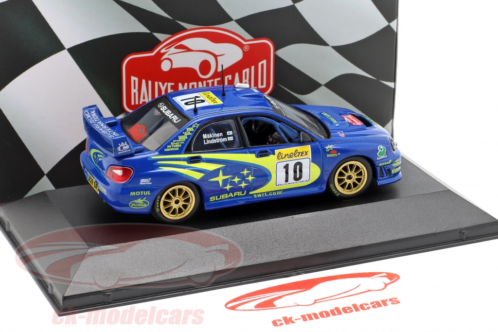 Atlas 1:43 Subaru Impreza WRC #10 Winner Rallye Monte Carlo 2002 ...