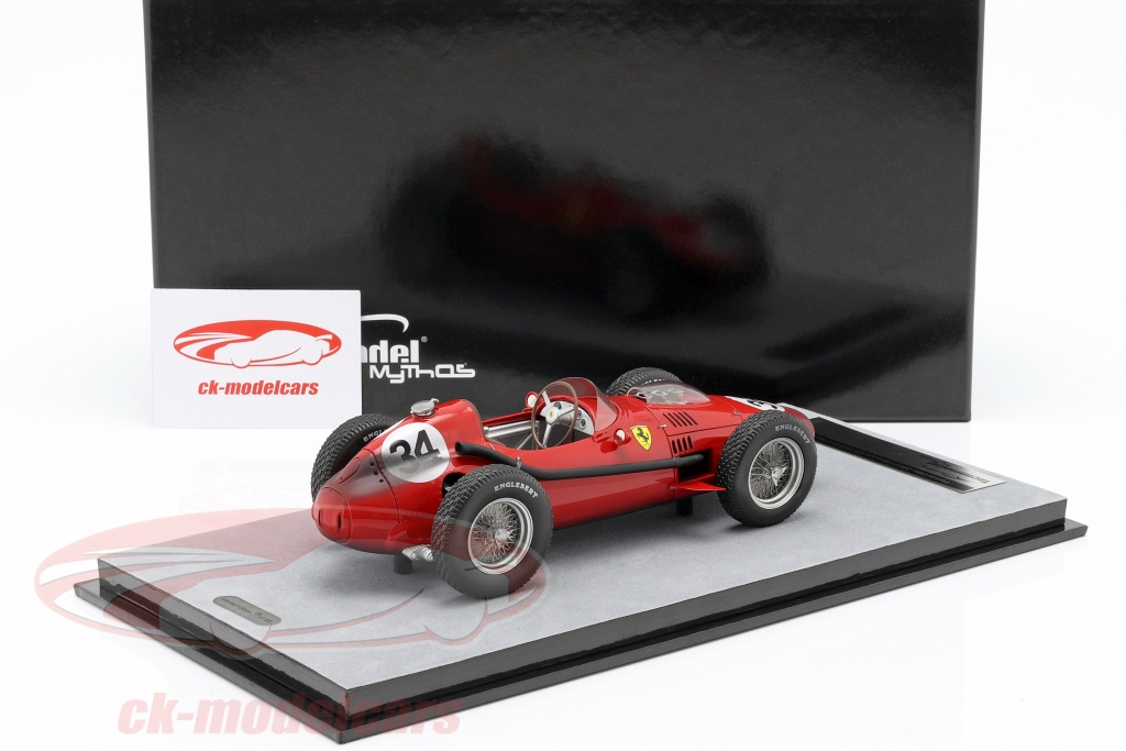 Tecnomodel 1:18 Luigi Musso Ferrari Dino 246 F1 End Race #34 2nd Monaco ...