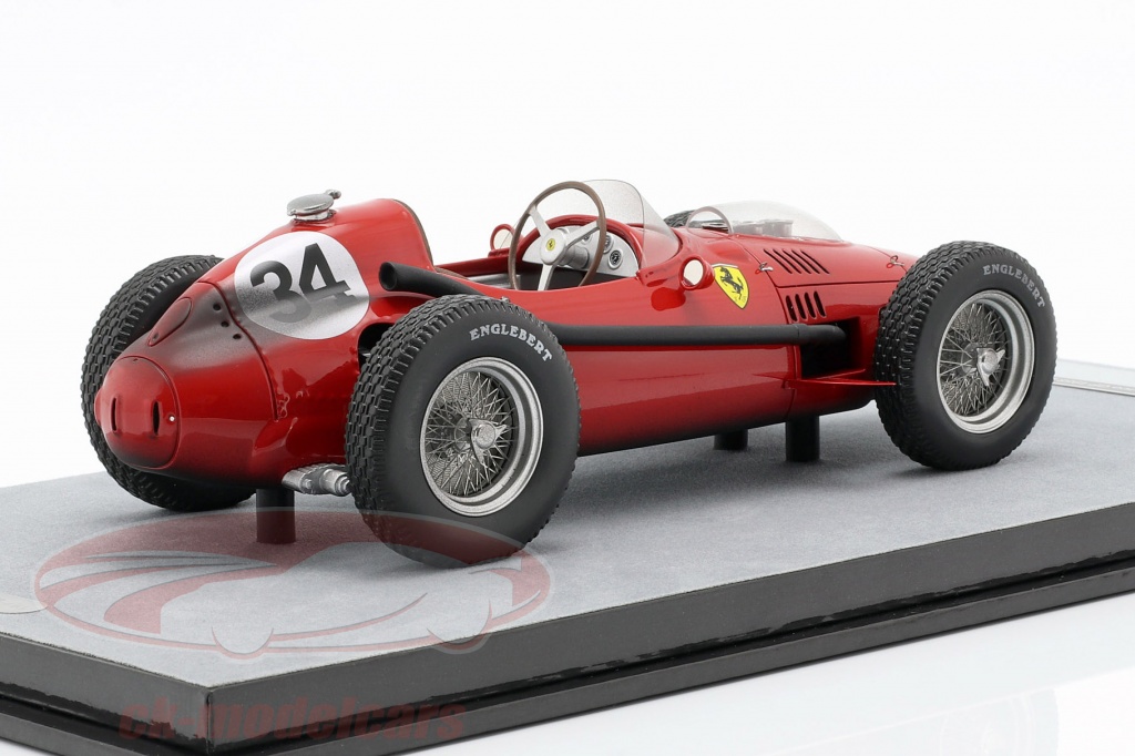 Tecnomodel 1:18 Luigi Musso Ferrari Dino 246 F1 End Race #34 2nd Monaco ...