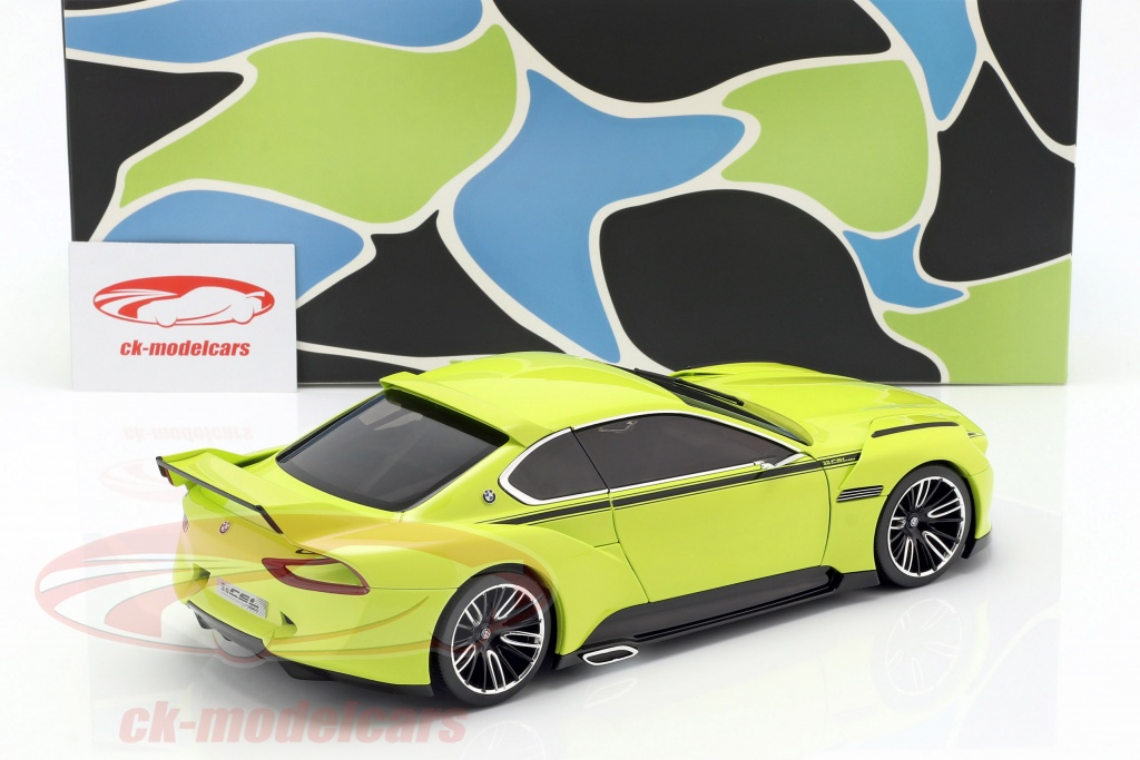 Norev 1:18 BMW 3.0 CSL Hommage lime green 80432413753 model car ...