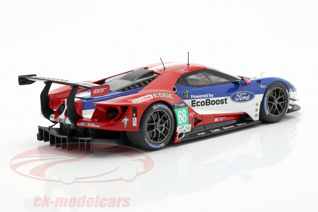 Minichamps 1:18 Ford GT #68 LMGTE-Pro Winner 24h LeMans 2016 Hand ...