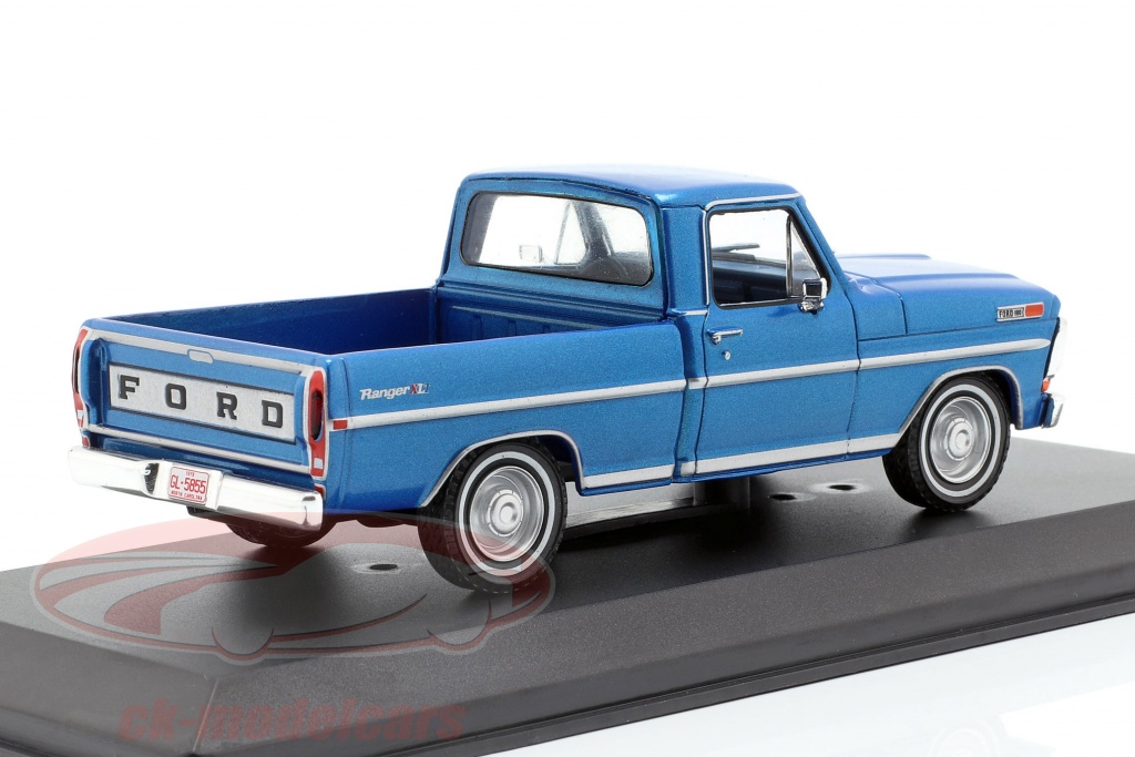 Greenlight 1:43 Ford F-100 Pick-Up camión año de construcción 1970 azul ...