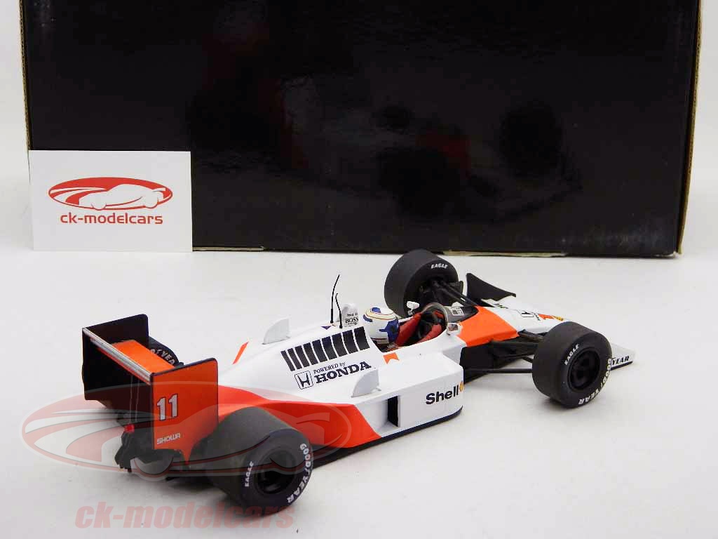 Minichamps 1:18 A. Prost McLaren Honda MP4/4 formula one 1988 model car 4012138049048