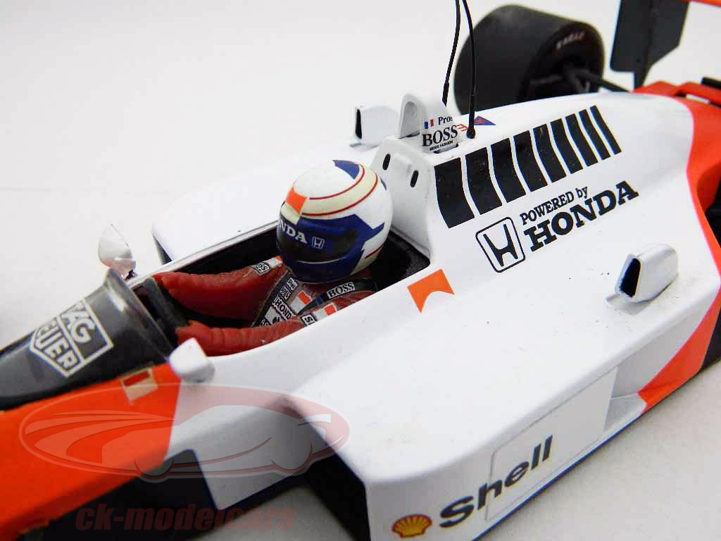 Minichamps 1:18 A. Prost McLaren Honda MP4/4 formula one 1988 model car 4012138049048