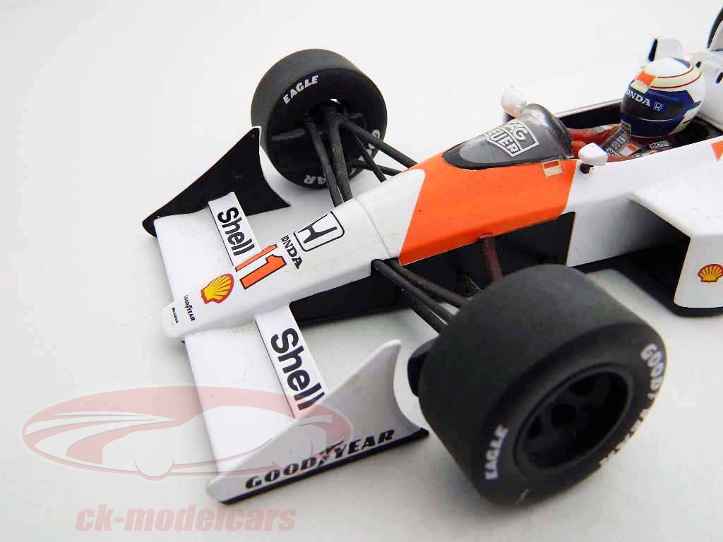 Minichamps 1:18 A. Prost McLaren Honda MP4/4 formula one 1988 model car ...