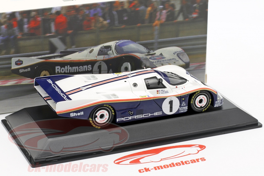 Spark 1:43 Porsche 962 C LH #1 Winner 24h LeMans 1986 Bell / Stuck / Holbert MAP02028613 ...