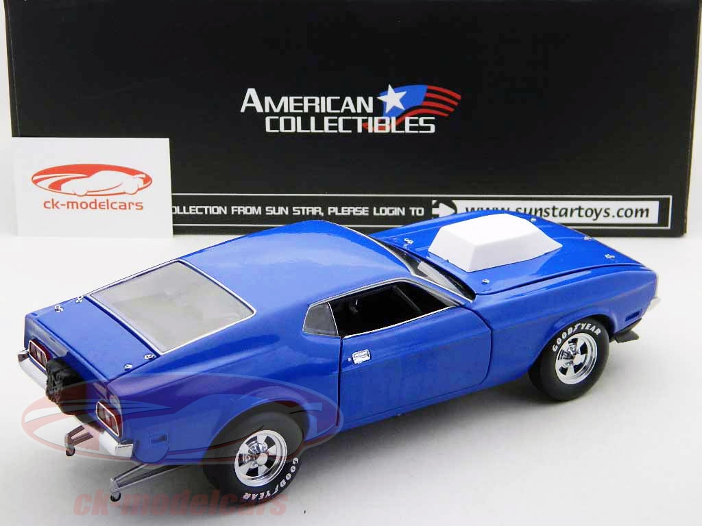Sun Star Models 1:18 Ford Mustang Pro Stock Drag Car Bj. 1.971 colores ...