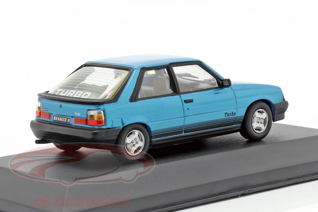 Solido 1:43 Renault 11 Turbo année de construction 1985 bleu S4304500 ...