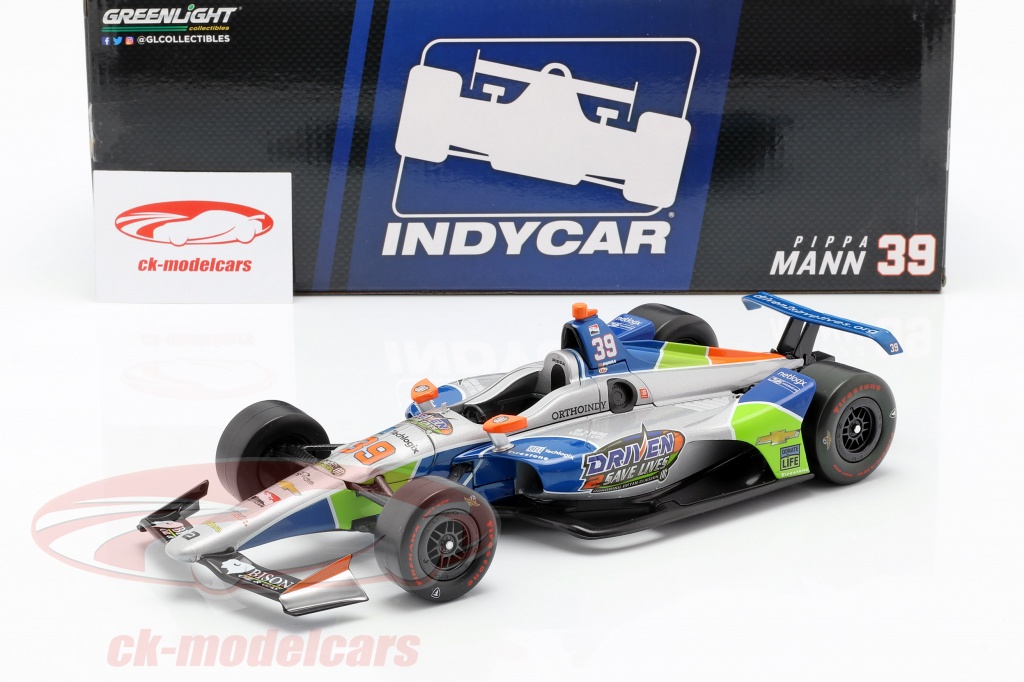 Greenlight 1:18 Pippa Mann Chevrolet #39 Indycar Series 2019 Clauson ...