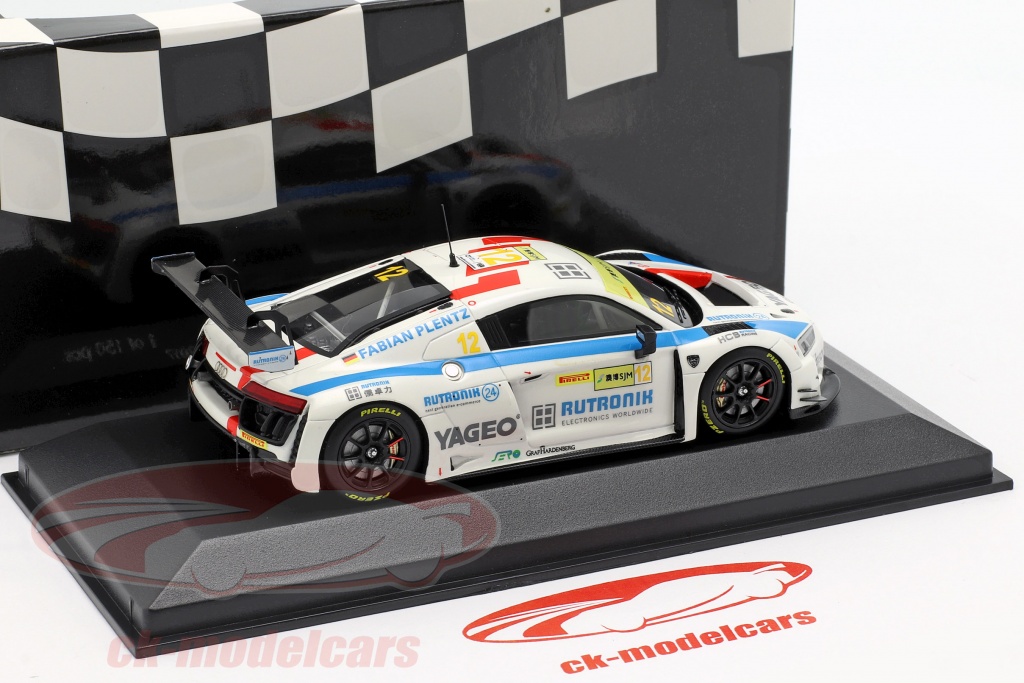 Minichamps 1:43 Audi R8 LMS #12 FIA GT World Cup Macau 2017 Fabian Plentz 437171712 Modellauto ...