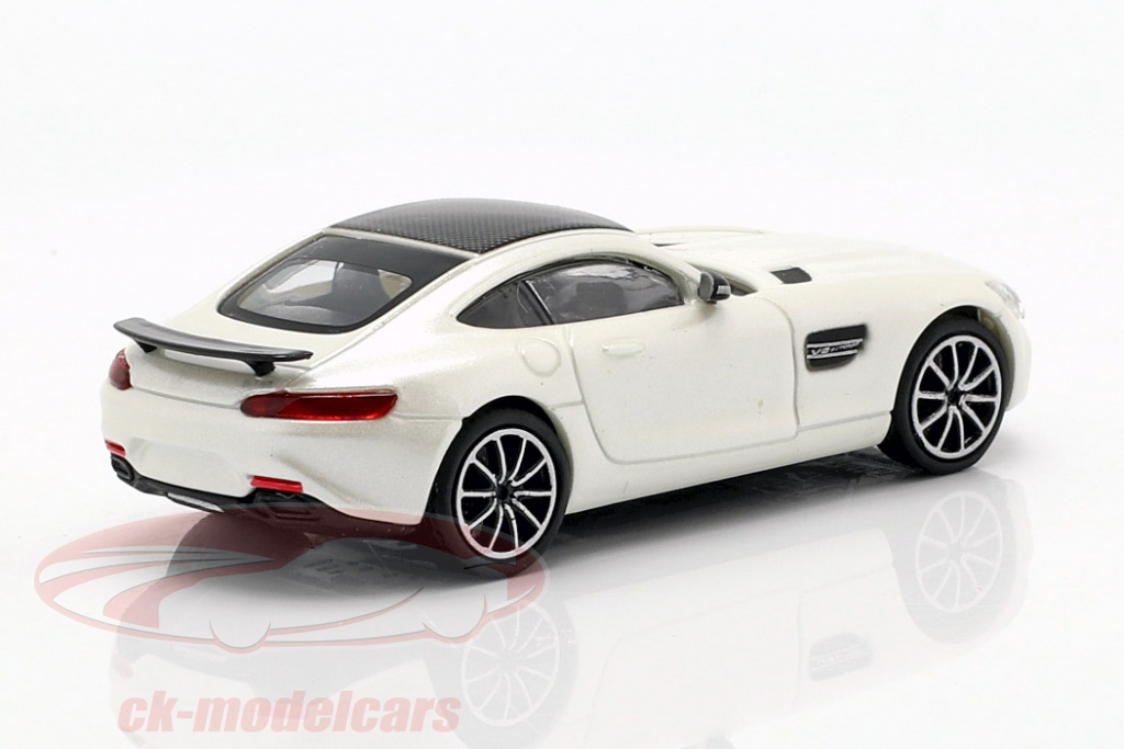 Minichamps 1:87 Mercedes-Benz AMG GTS year 2015 white metallic ...