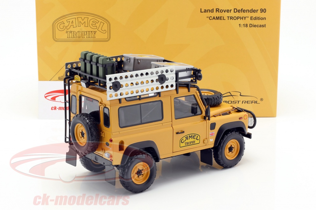 Almost Real 1:18 Land Rover Defender 90 Camel Trophy Edition tawny ...