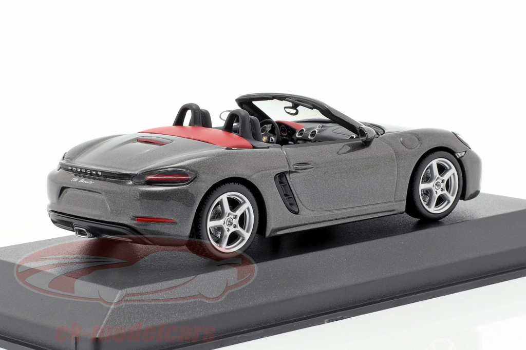 Minichamps 1:43 Porsche 718 (982) Boxster year 2016 grey metallic ...