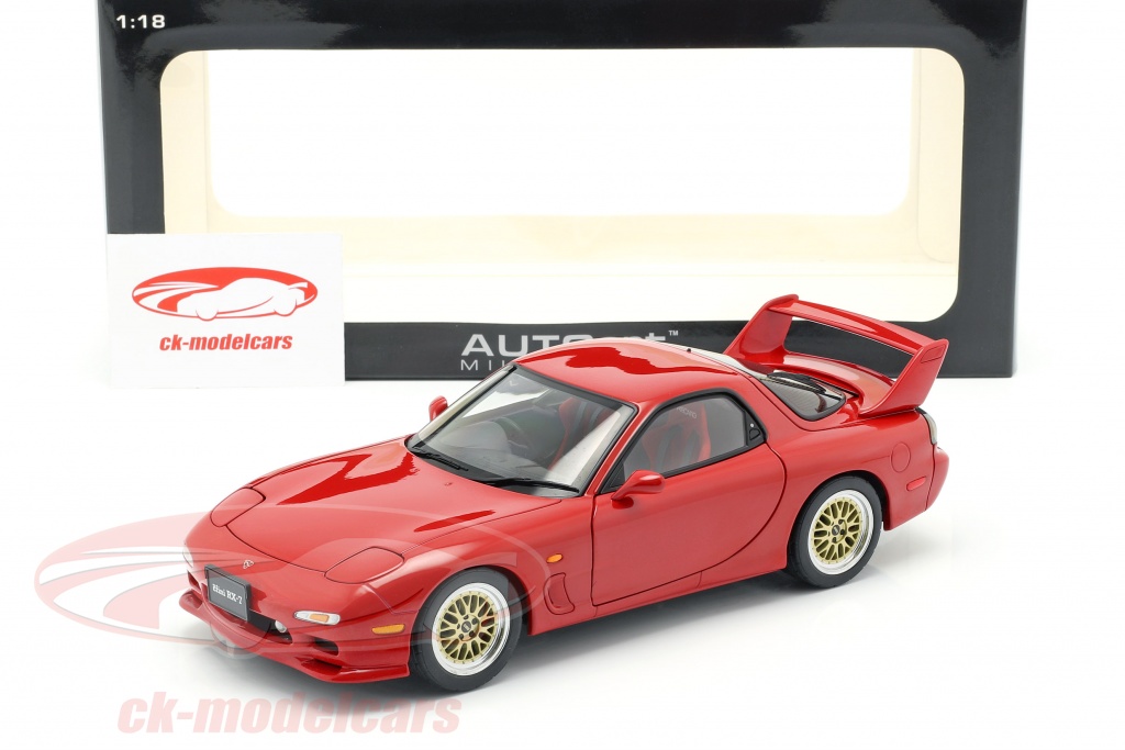 AUTOart 1:18 Mazda Efini RX-7 (FD) Tuned Version イヤー 1991 赤 75969 モデル 車 75969 674110759693