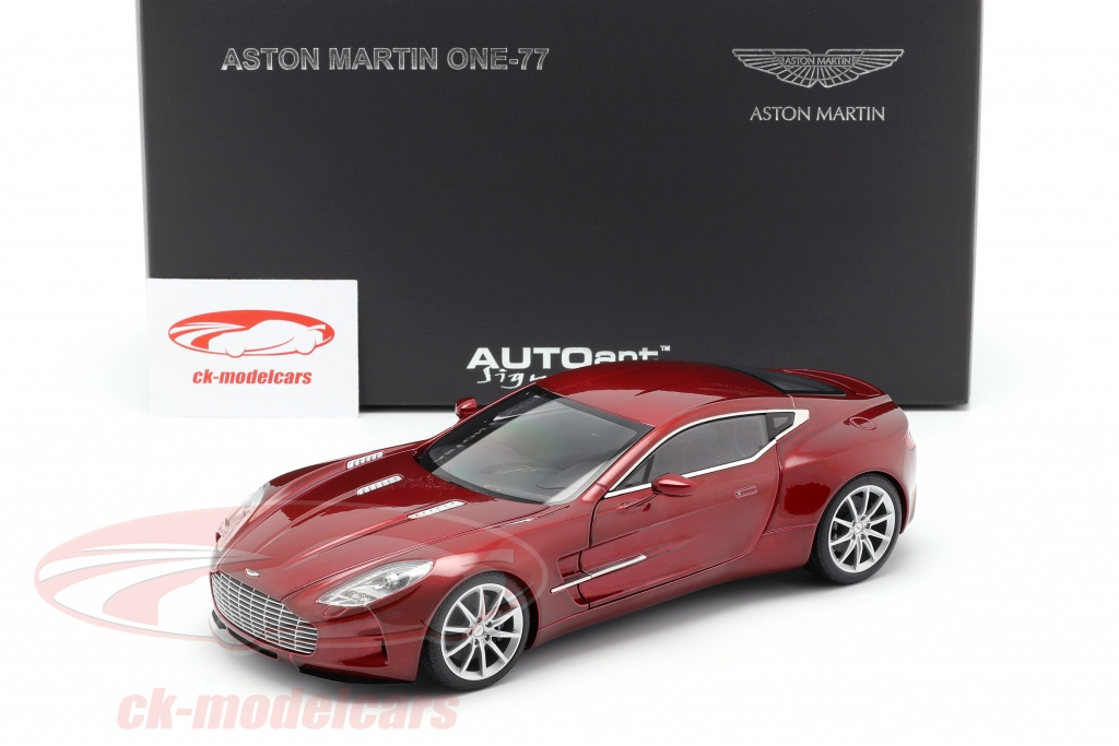 AUTOart 1:18 Aston Martin One-77 Baujahr 2009 diavolo rot 70245 ...