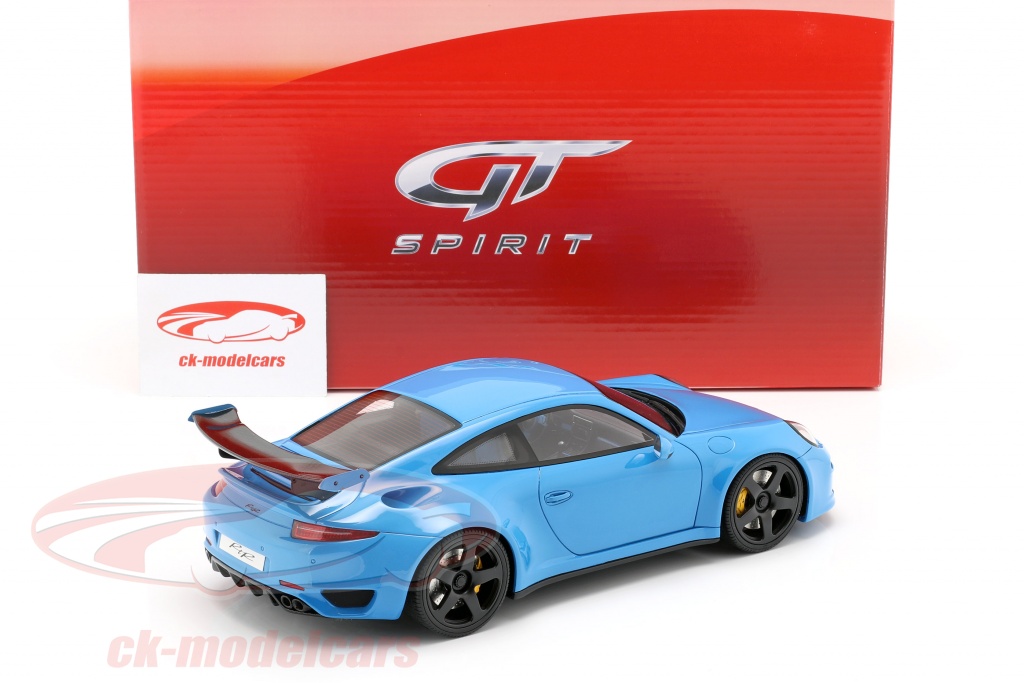 GT-SPIRIT 1:18 Porsche 911 (991) RUF RTR 年 2015 ブルー GT113 モデル 車 GT113 ...