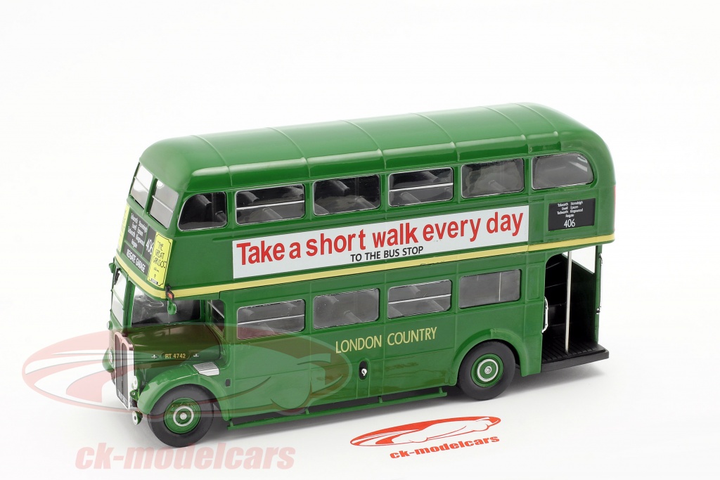 Altaya 1:43 AEC Regent III RT ロンドン 国 バス イギリス 築 1947 グリーン ACBUS064 モデル 車 ...