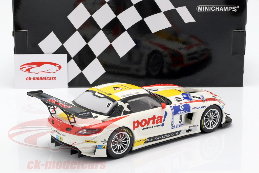 Minichamps 1:18 Mercedes-Benz SLS AMG GT3 #9 Winner 24h Nürburgring ...
