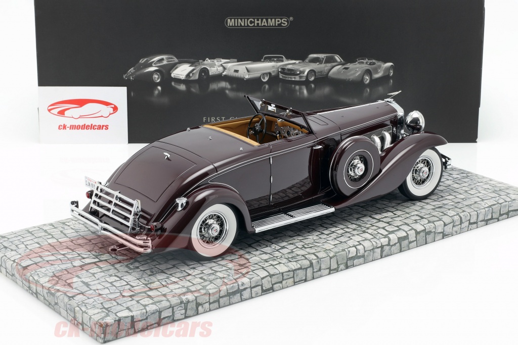 Minichamps 1:18 Düsenberg SJN Convertible Coupe イヤー 1936 パープル 107150331 ...