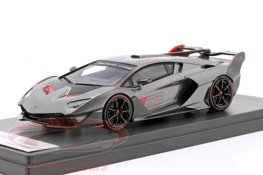 LookSmart 1:43 Lamborghini SC 18 Alston année de construction 2018 gris ...