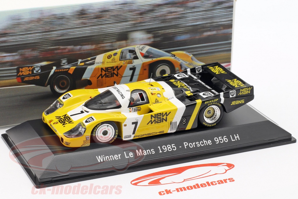 Spark 1:43 Porsche 956 LH #7 Gagnant 24 LeMans 1985 Ludwig / Barilla ...